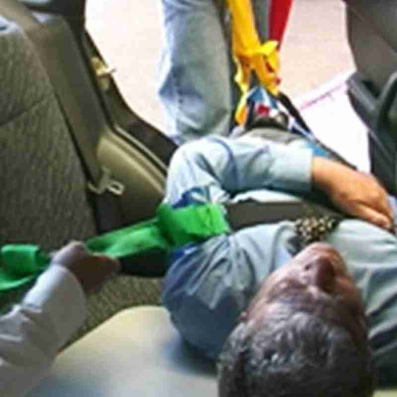 Car Emergency Slide Board Kit - To help sldie someone out of a car