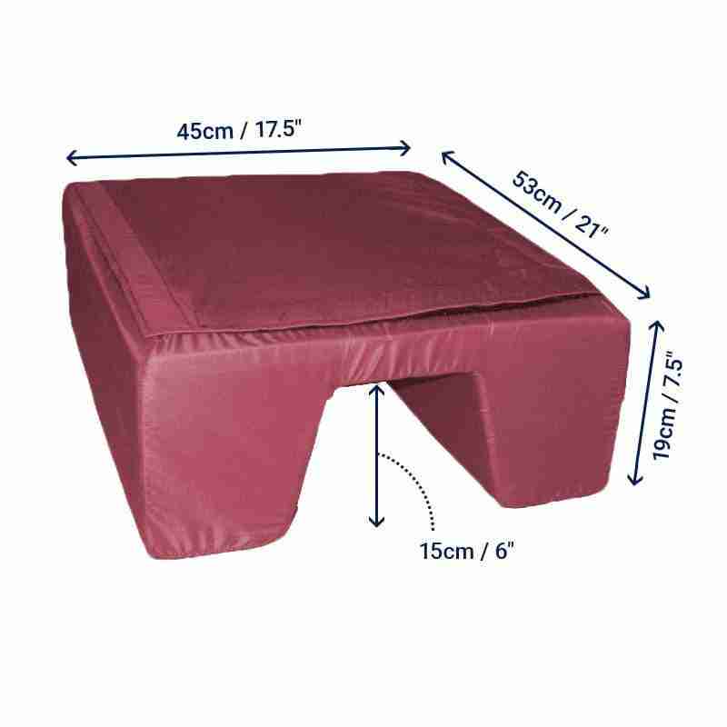Femoral Positioning Rest - Holds the upper leg off the lower leg