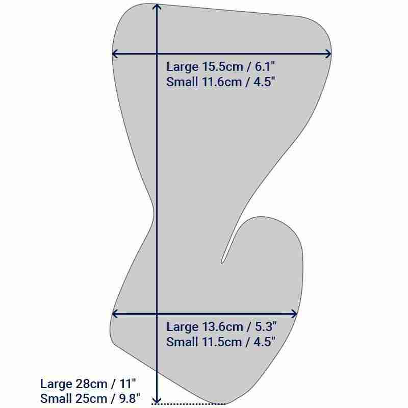 Hand Splint & Padded Cover - With mouldable plastic insert