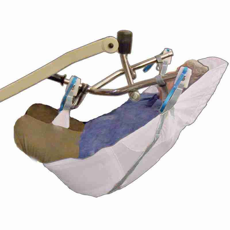 RPH Keyhole Double Amputee Sling - Small aperture. Safety Straps.