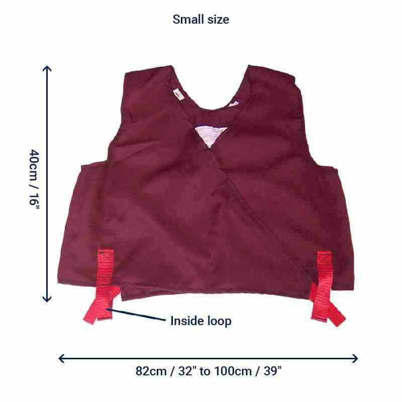 Safety Vest Crossover - Restraint Vest in various materials