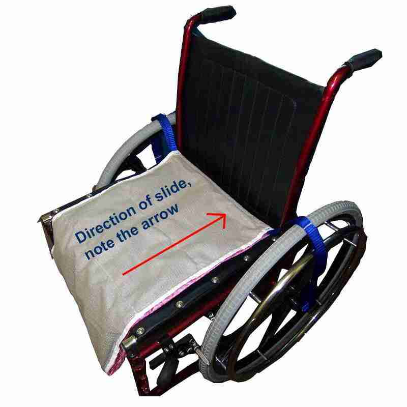 Sit Slide & Stand Pad - One way slide, with handles