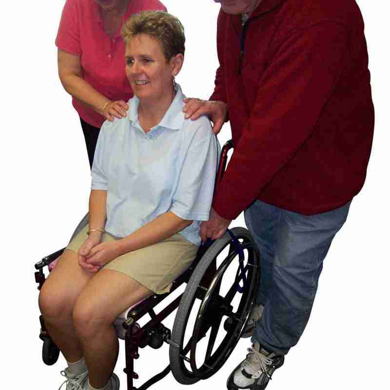 Sit Slide & Stand Pad - One way slide, with handles