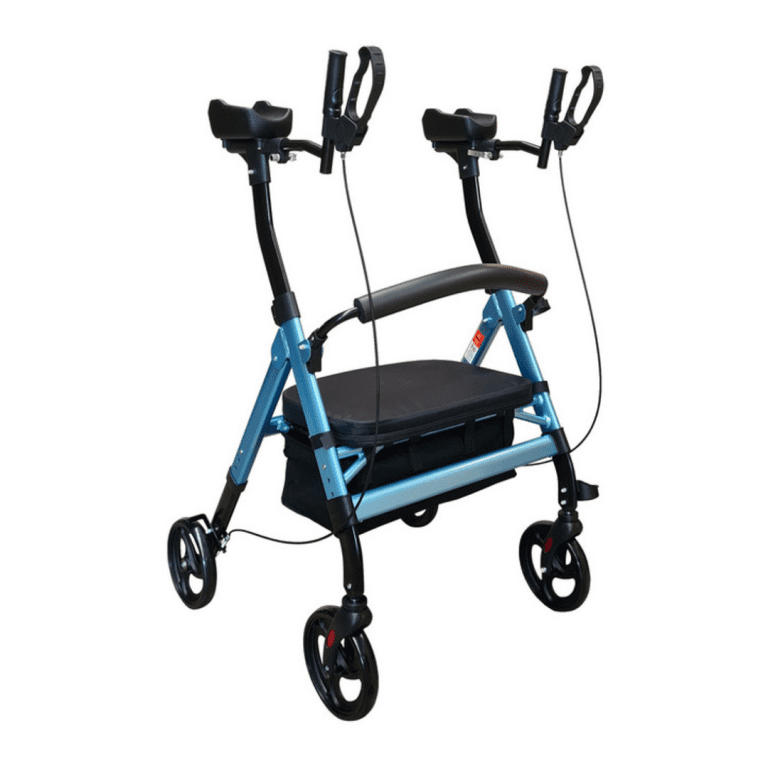 Tall Gutter Arm Rollator | Heavy Duty | 180Kg Capacity - MobiAssist ...